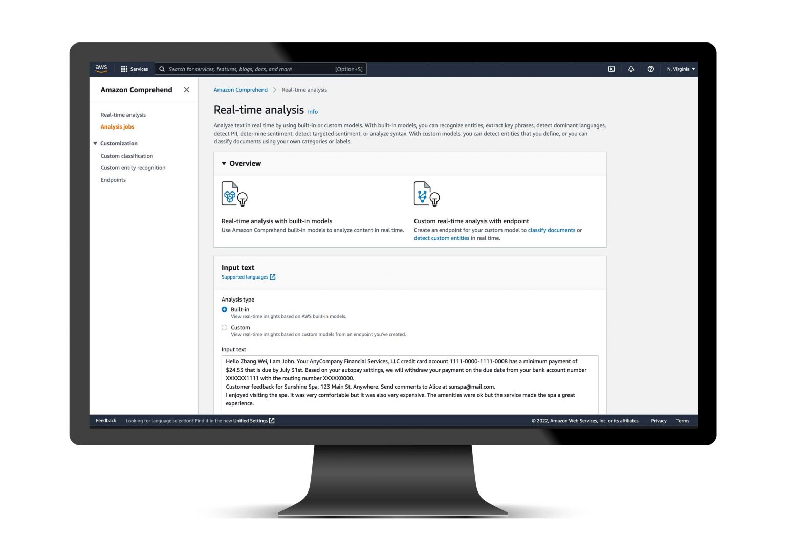 NovaceneAI vs. Amazon Comprehend - Novacene AI NovaceneAI vs. Amazon Comprehend - Novacene AI